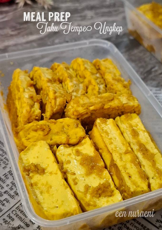 Resep Meal Prep : Tahu Tempe Ungkep oleh Een Nuraeni - Cookpad