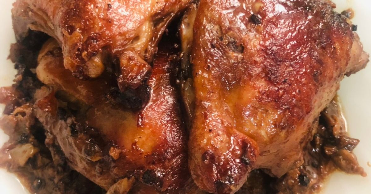 Twice Cooked Chicken Adobo Recipe By Spotted By D