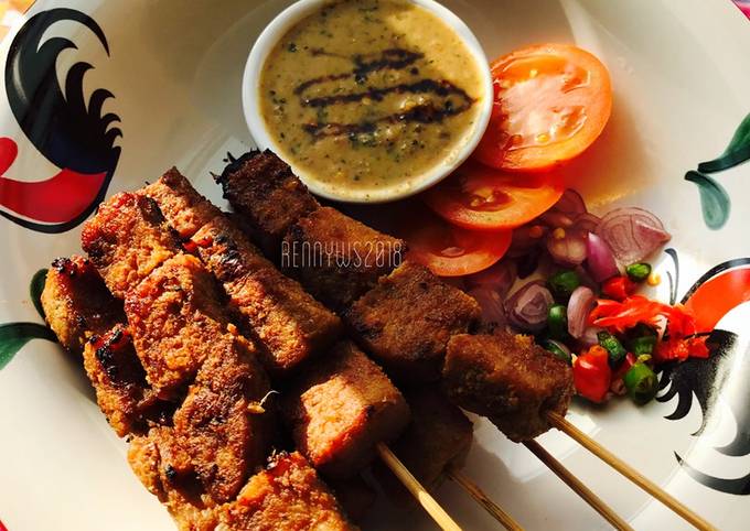 Resep Sate “kere” aka sate tempe gembus oleh renny wulansari - Cookpad
