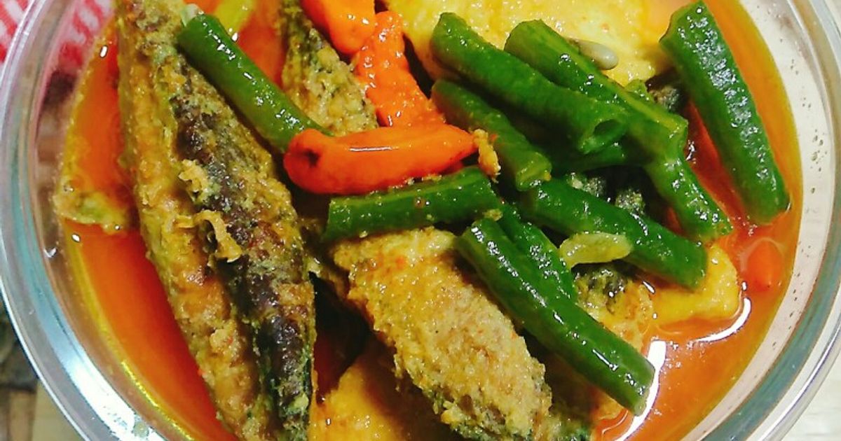 Resep Gulai Ikan Tongkol, Tahu Dan Kacang Panjang oleh Arshiya Kitchen ...