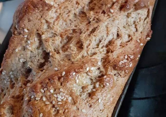 Pan integral con semillas Receta de Noe Moncada- Cookpad