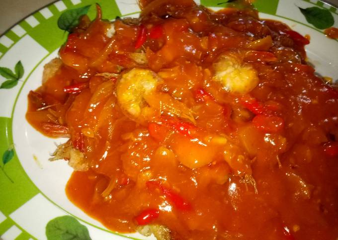 Resep Udang saus padang oleh olien - Cookpad