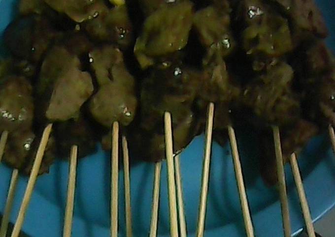 Resep Sate Goreng Ati Ampela oleh AyuLucky - Cookpad