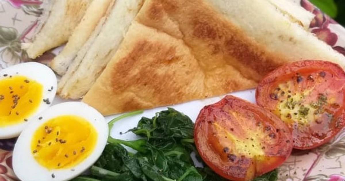Resep Sarapan roti bakar komplit dan mengenyangkan oleh Eva devianti ...