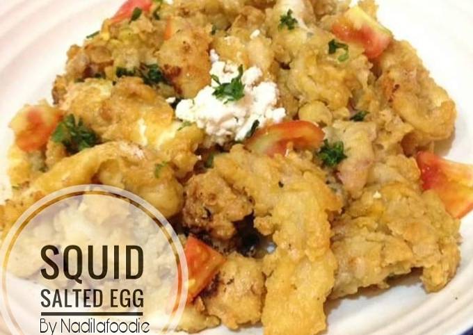 Resep Cumi Telur Asin oleh @Nadilafoodie - Cookpad