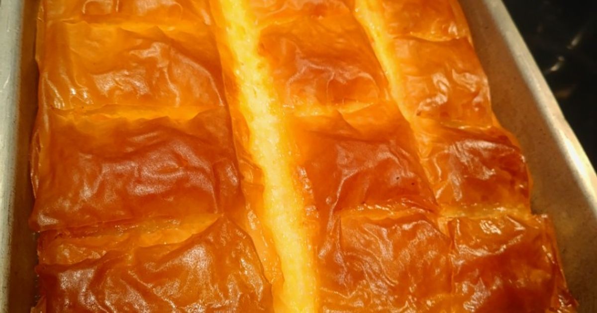 Savory Bougatsa Recipe By Eftichia Voulgari Kokota