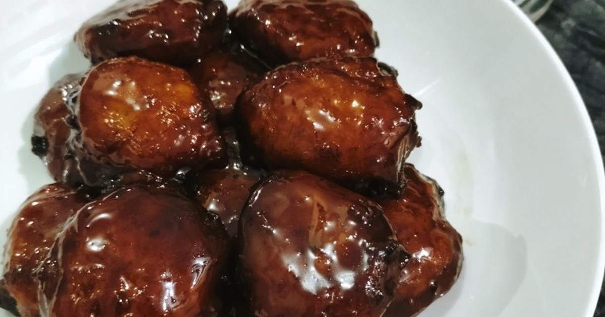 Resep Godok Pisang Gula Merah oleh Yuni Syahfitri - Cookpad