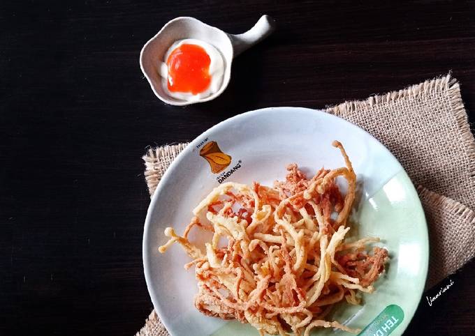 Resep Enoki Krispi Praktis oleh Lia Ariani - Cookpad