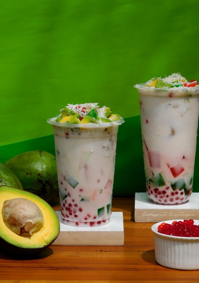 Resep Es Teler Creamy Kuah Kental oleh desmawati kuretangin - Cookpad