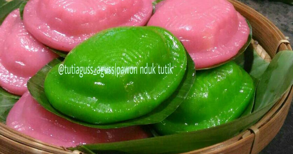 Resep Ang Ku Kueh aka Kue Ku oleh Tuti Sukarno Rasidin - Cookpad