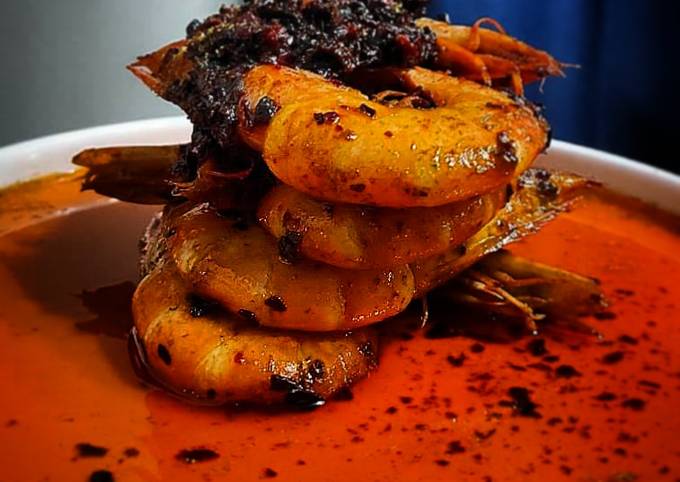 Camarón en salsa de chiles secos Receta de Eder Hdz.🔪🦐🐟🦀- Cookpad