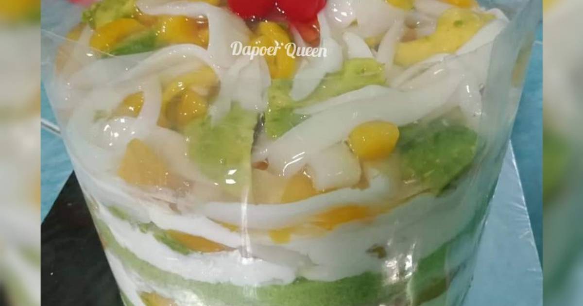 Resep Es Teler Cake Ekonomis oleh Dapoer Queen - Cookpad