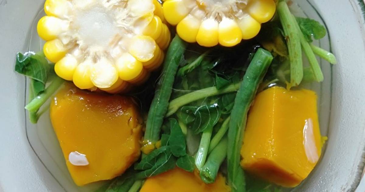 Resep Sayur bening kabocha oleh Nurul Hikmah - Cookpad