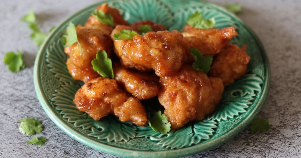 Crispy Chicken With Spicy Honey And Tamarind Sauce 🍗 🍯 🌶 Recipe by Yui ...