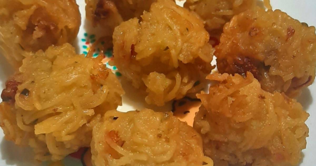 Resep Snack Anak: Bola Mie Promina oleh Gisti - Cookpad