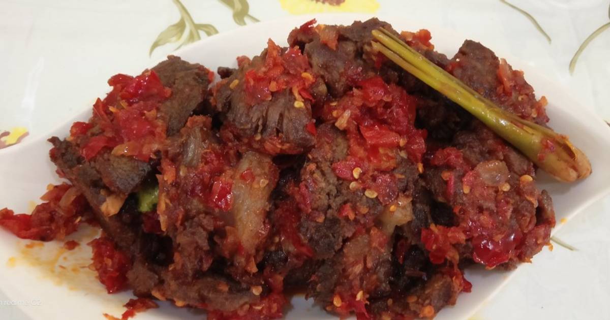 Resep Balado daging simple oleh Esti Nugraheni Kurniawati - Cookpad