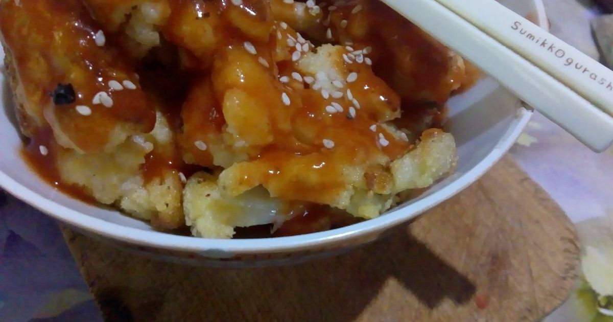 Coliflor Agridulce (Estilo Comida China) Receta de Durán Araujo Itzel ...