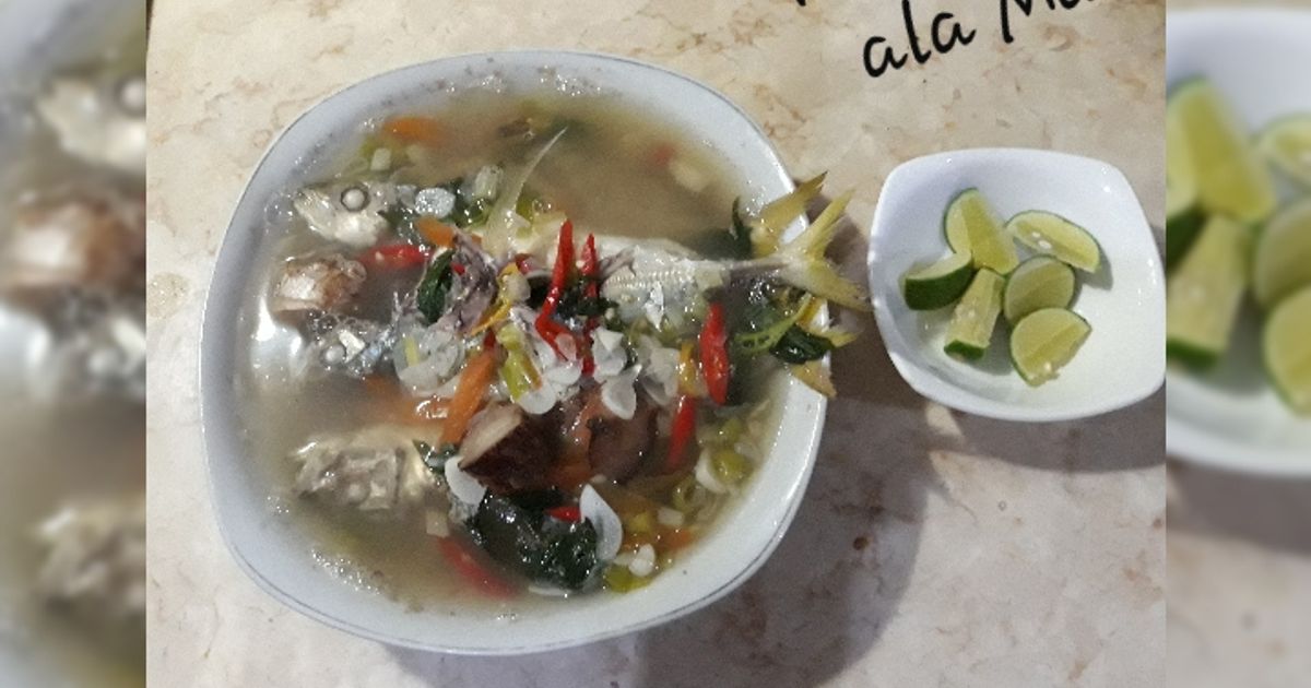 Resep Ikan Tude Kuah Terang Ala Manado oleh Widodo ( Tompul ) - Cookpad