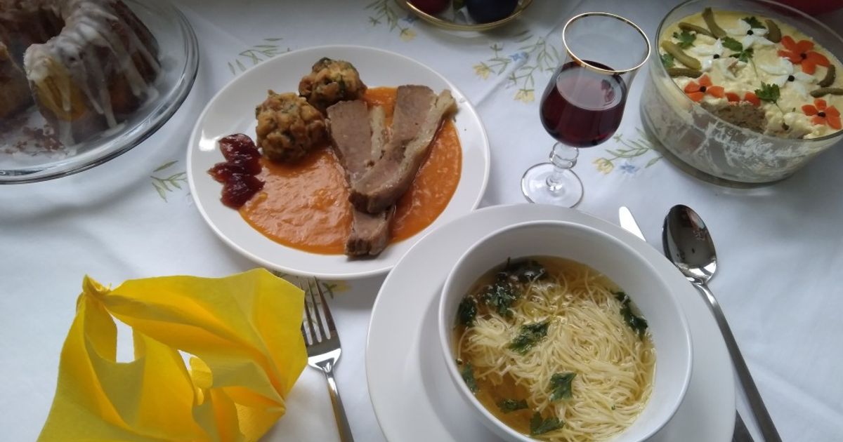 Marhahúslevesből Egész Menű 😋 | Péter Rozália receptje - Cookpad receptek