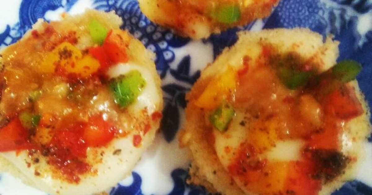 Cheesy Chilli Jaggery Coin Recipe by Kavita Kapoormehrotra.1 - Cookpad