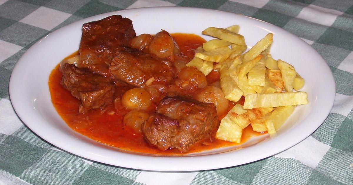Μοσχαρι στιφαδο Συνταγή από τον/την fotis99 - Cookpad