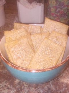 Galletitas Saladas Tipo “Crackers”, Fáciles Y Deliciosas! Receta de ...
