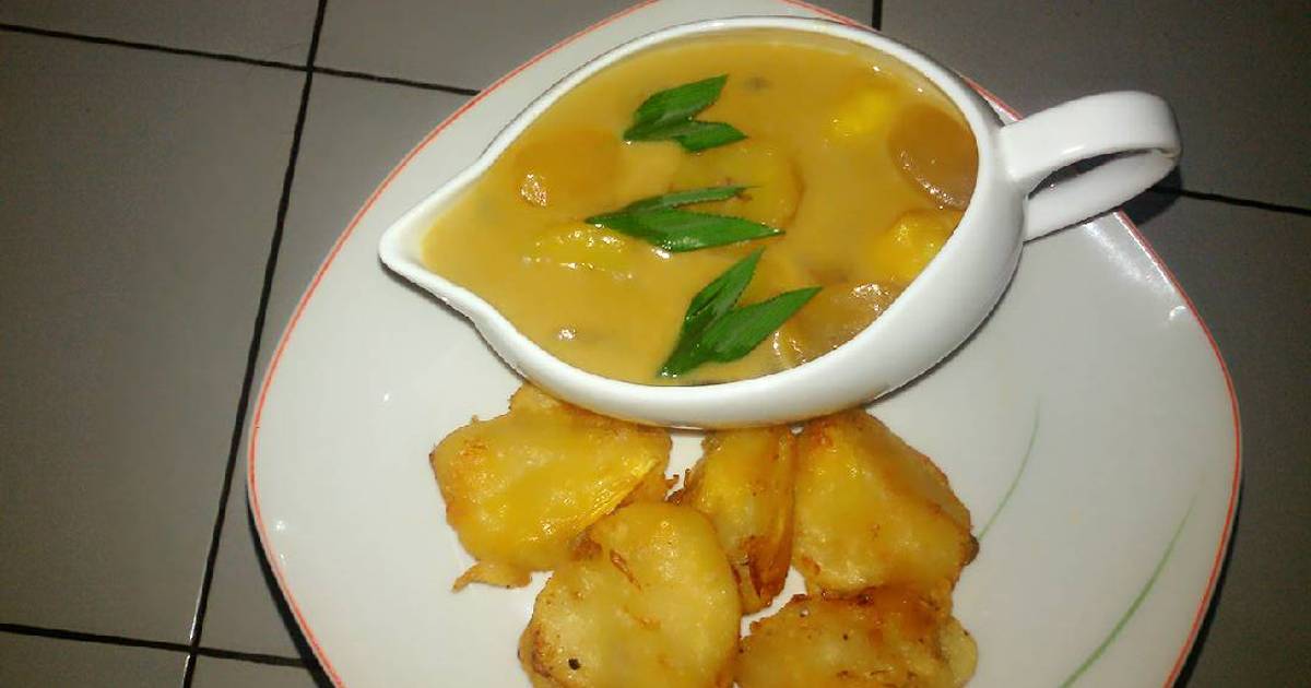 Resep Kolek pisang vs kolang kaling oleh SULIS SASMITA - Cookpad