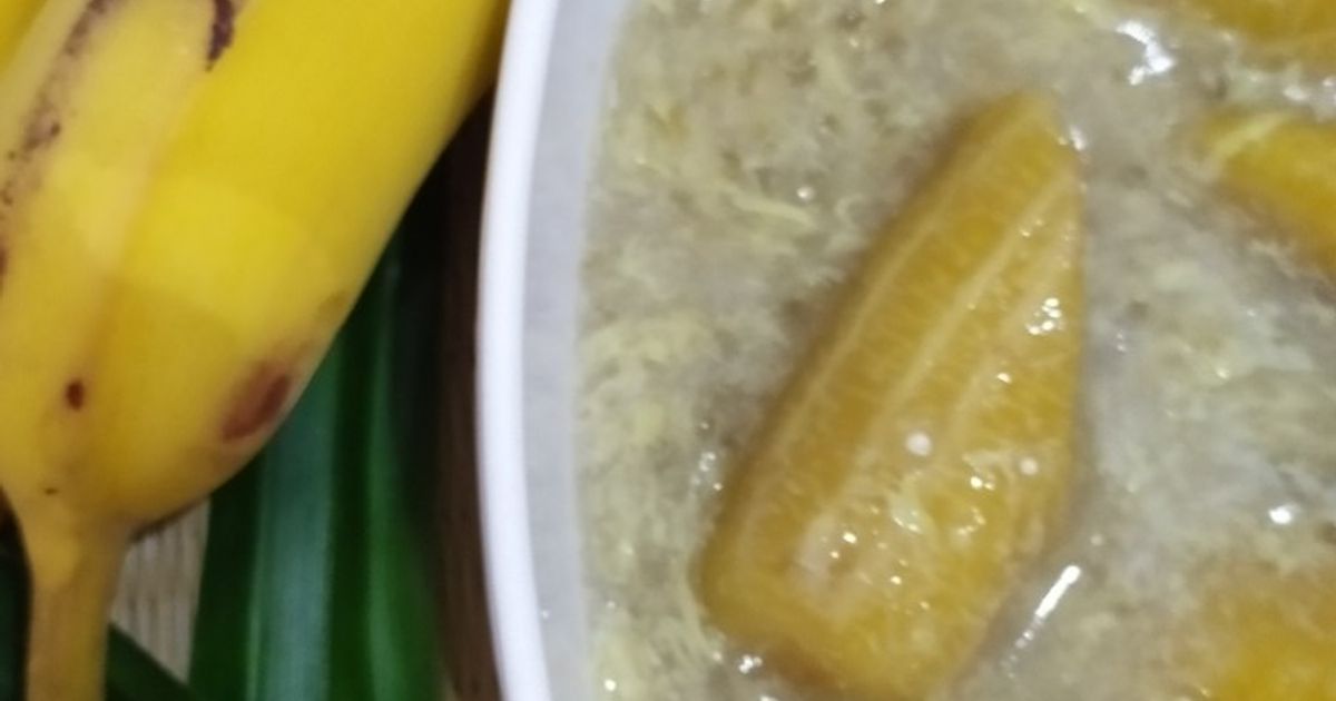 Resipi Pengat Pisang Bersagu oleh Ani Delighted - Cookpad
