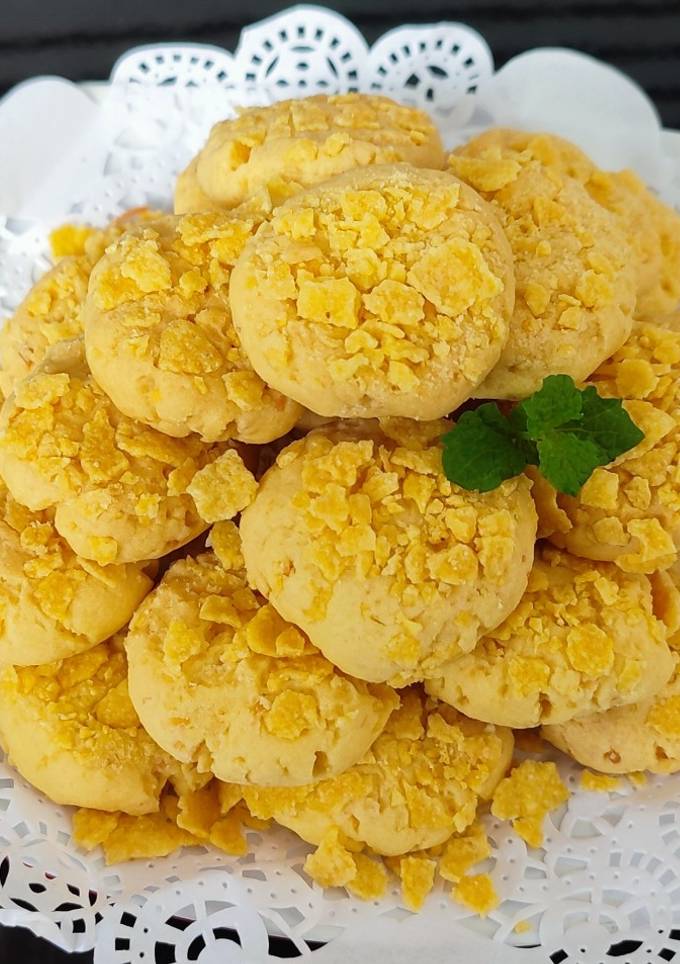Resep Cornflakes Cookies oleh Bunda TitanQue - Cookpad