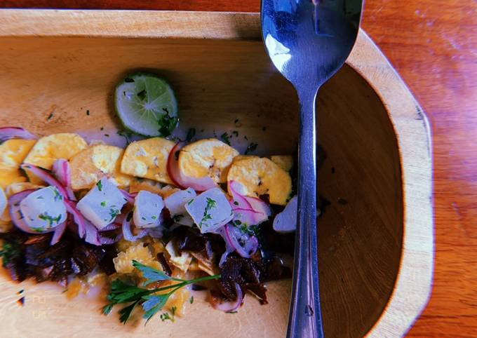 Ceviche blanco peruano Receta de Angel Puma- Cookpad