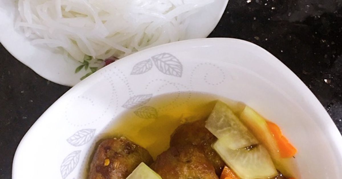 Bún Chả With Air Fryer Recipe By Nguyen Hai Anh