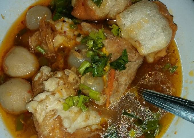 Resep Cilok goang pedas oleh Tiara Wisnu - Cookpad