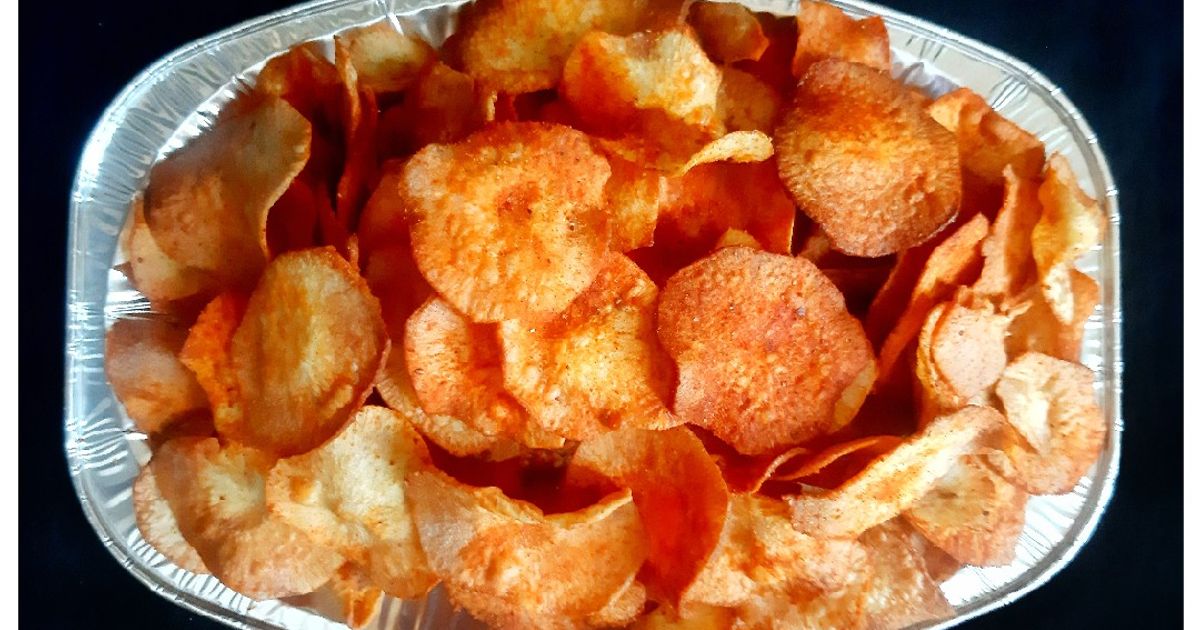 Masala Tapioca Chips/ Cassava Chips (Maravalli Kilangu Chips) Recipe by ...
