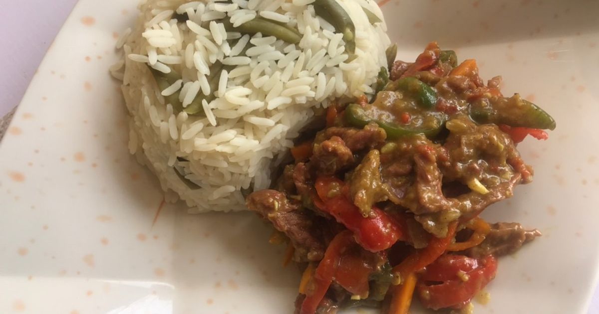 Beef Sauce &Rice Recipe by AssyCooks - Cookpad