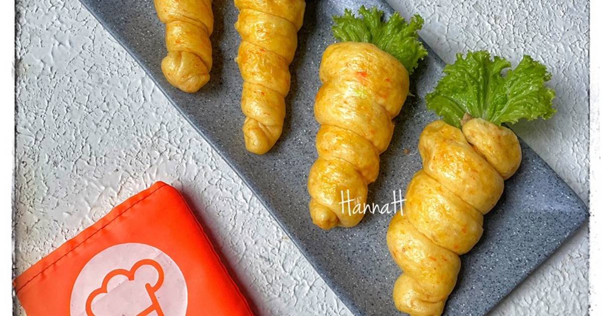 Resep Roti Kukus Wortel oleh HannaH - Cookpad