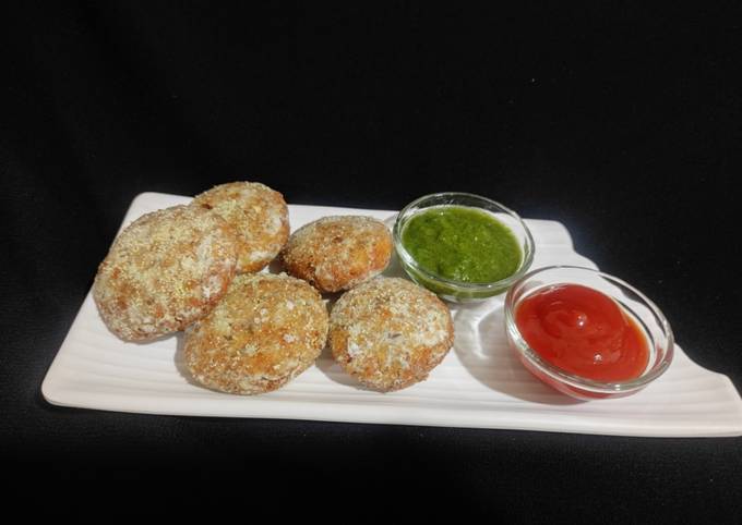 Rajma aloo tikki Recipe by Swati Sheth - Cookpad