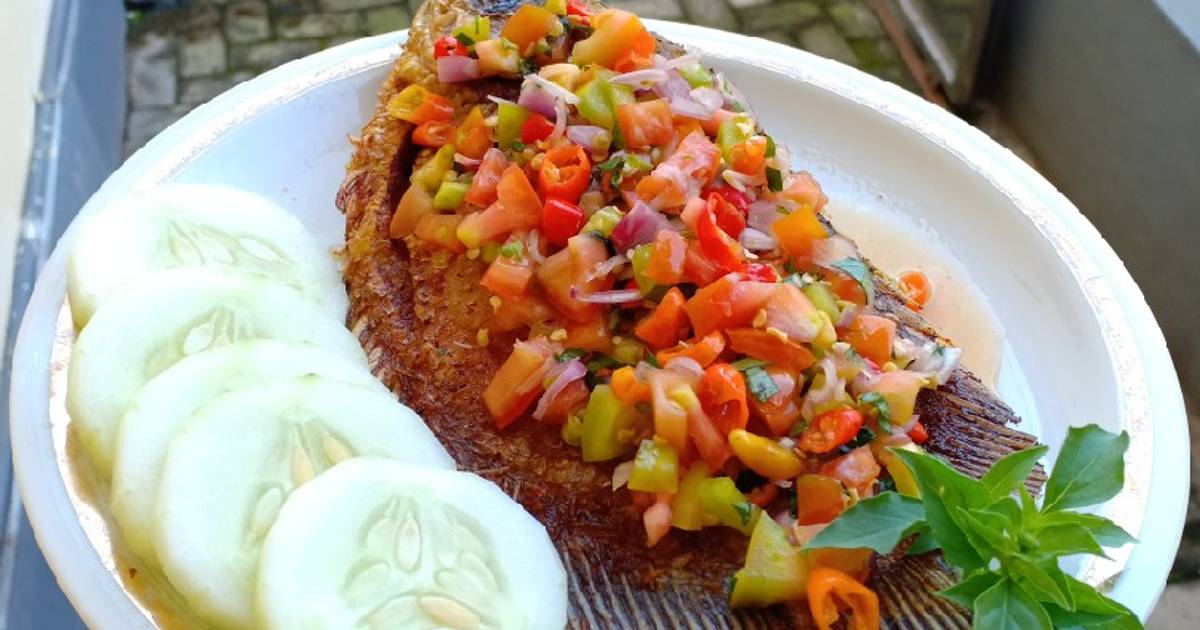 24 resep gurame goreng sambal dabu dabu enak dan sederhana - Cookpad