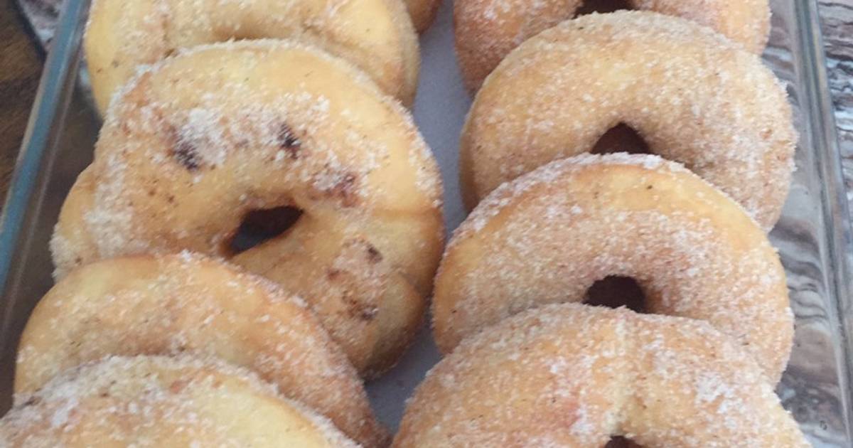 Donas caseras fritas - 390 recetas caseras- Cookpad