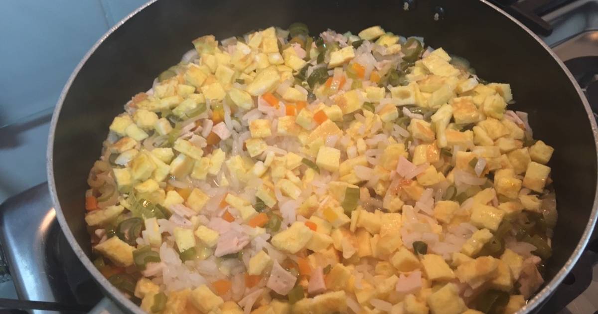 Arroz Chaufán Receta de malvaru- Cookpad