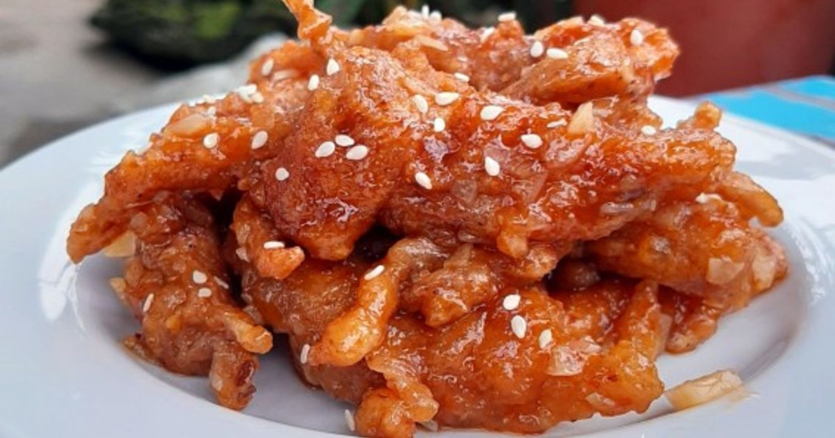 Resep Bunga Jantung Pisang Saus Madu Korea oleh Florensia Wenda - Cookpad