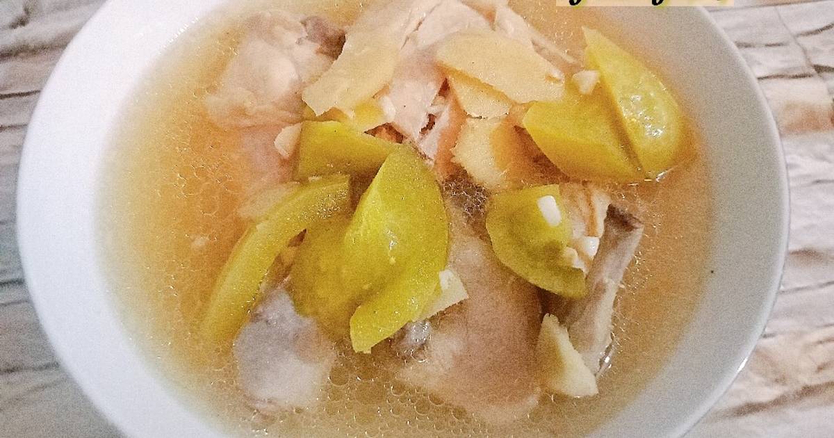 Resep Sup ayam jahe oleh Koni Rosyala - Cookpad