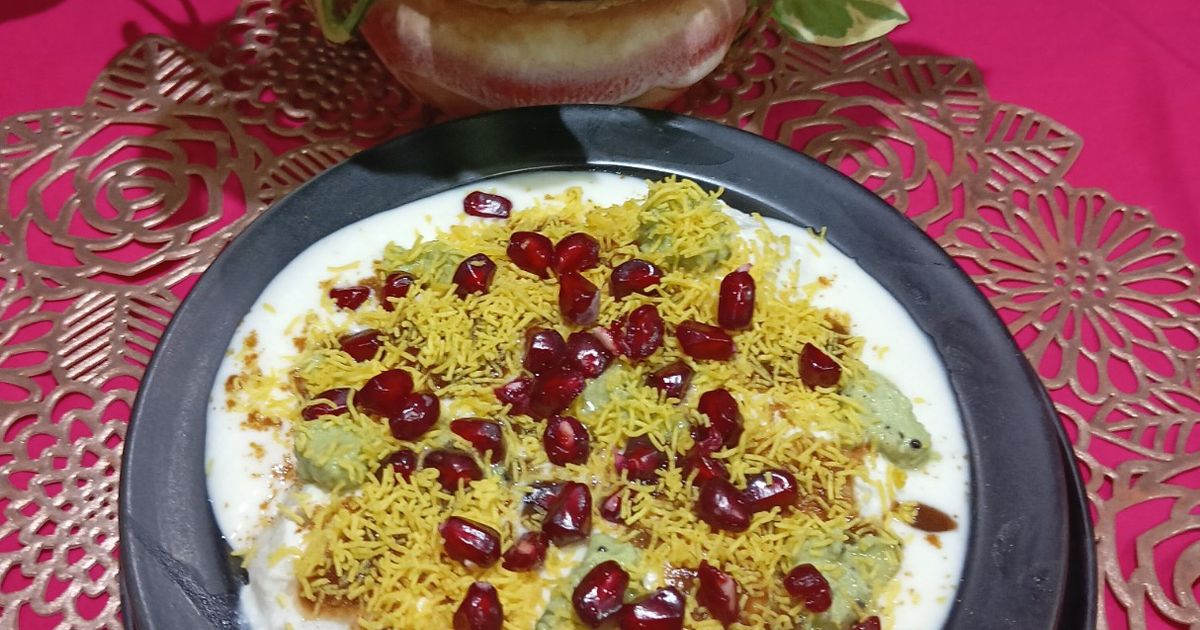 No Fire Bread Dahi Vada Recipe by Rita Talukdar Adak - Cookpad