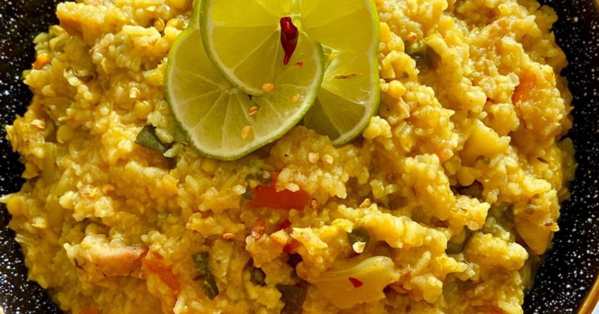 Norom Khichuri (Mushy Rice With Lentils & Vegetables) #Ramadan Recipe ...