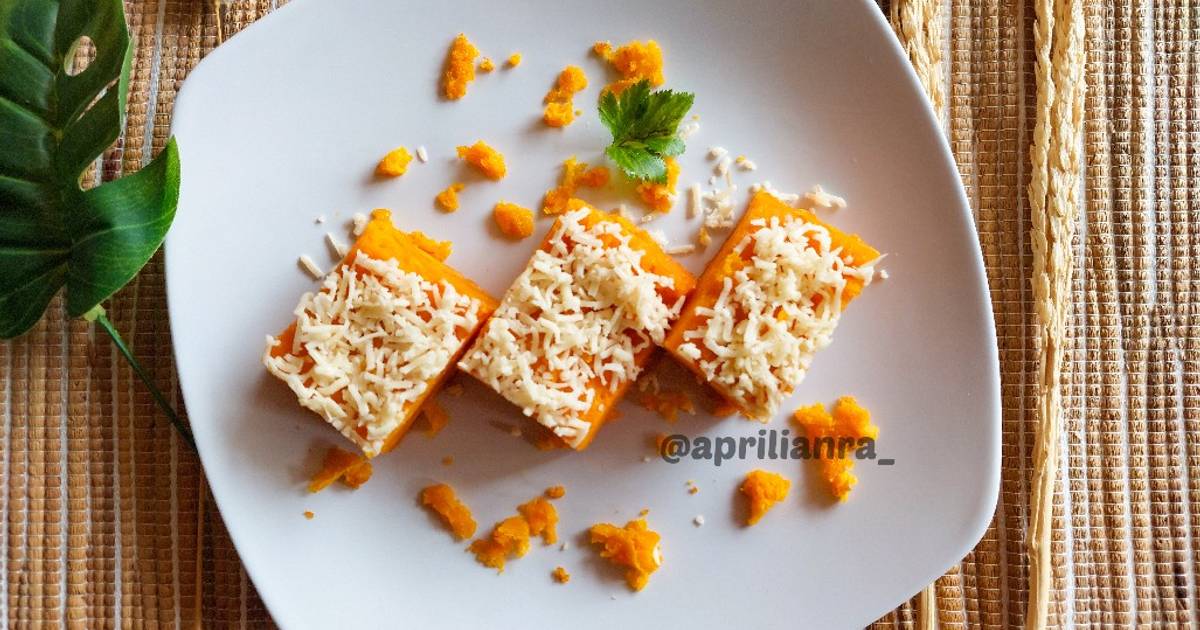 Resep Pumpkin Cake (Cake Labu Kuning) oleh Aprilia Rahma ️ - Cookpad