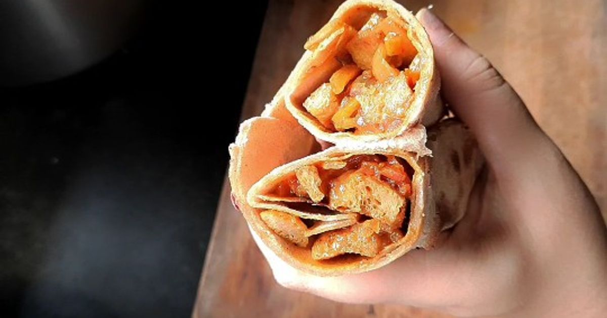 Soya Chunks Vegetable Roll Recipe by Shruti Sanath - Cookpad