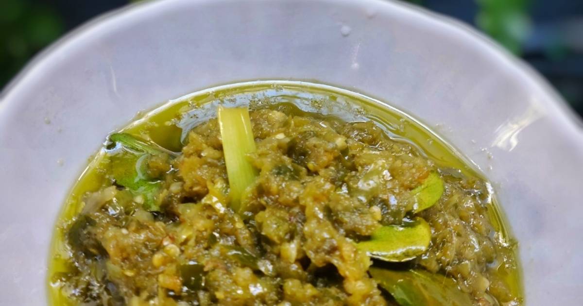 Resep Sambal Ijo (Padang) oleh MamAis - Cookpad