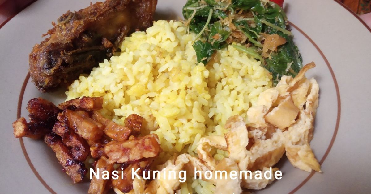 Resep Nasi Kuning Rice Cooker oleh Dapur Kania - Cookpad