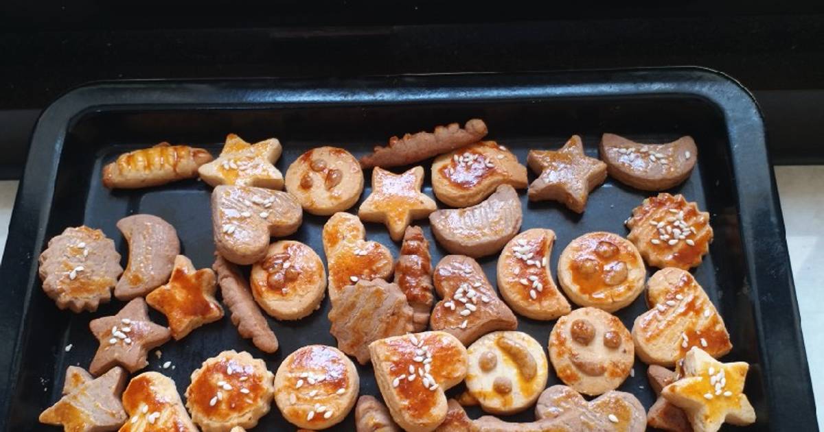 Resep Butter cookies karakter oleh Yemima Novilia - Cookpad