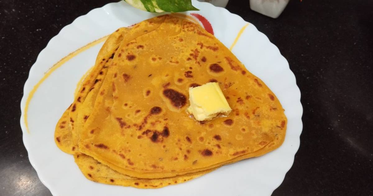 Soy Flour Paratha Recipe by Aruna Thapar - Cookpad