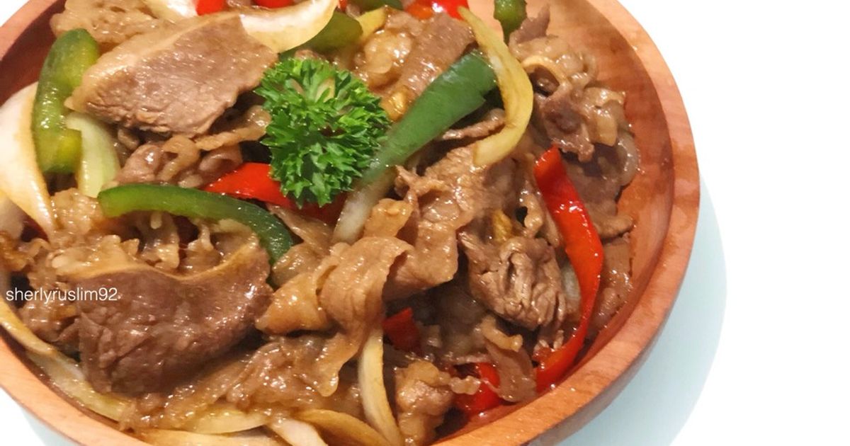 Resep Beef Mongolian / Sapi Cah Mongolian oleh SherlyRuslim92 - Cookpad